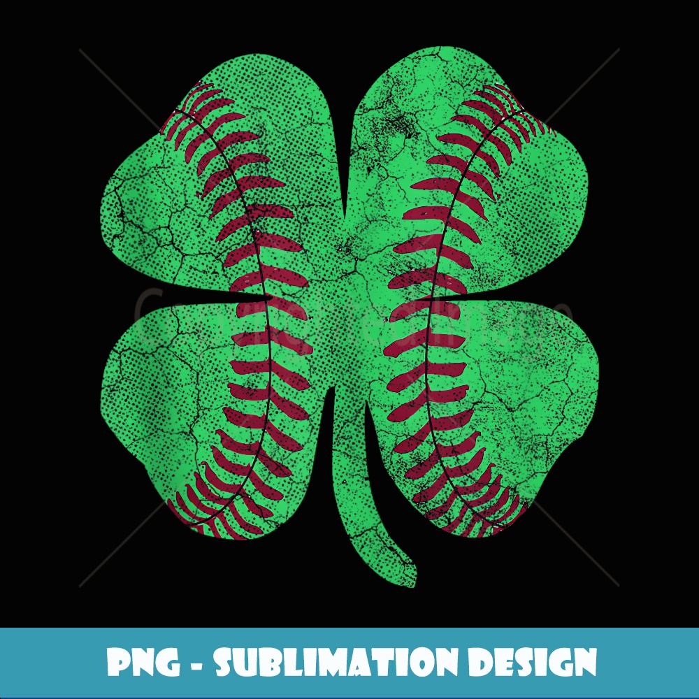 St Patricks Day Shamrock Baseball Saint Paddy's - Decorative | Inspire ...