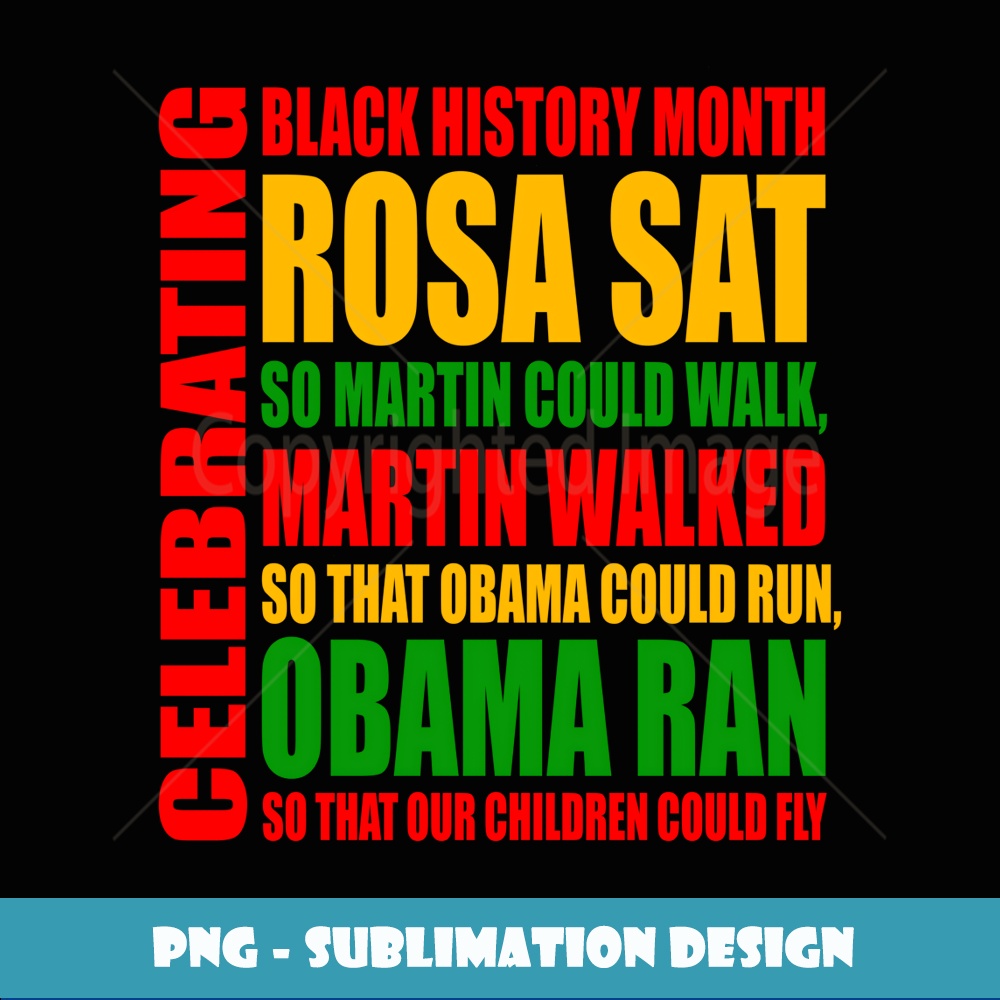 Black History Month Rosa Sat So Martin Could Walk Women Men | Inspire ...