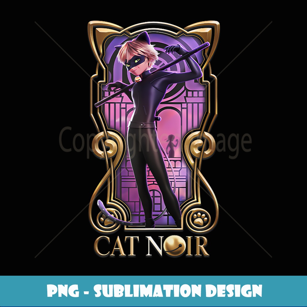Miraculous The Movie Cat Noir big - Signature Sublimation PN | Inspire ...