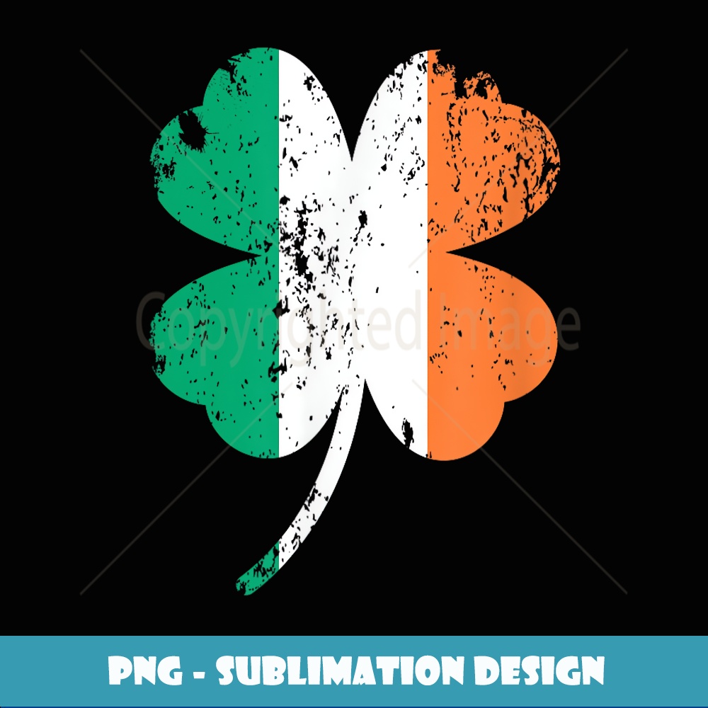 Irish Flag Shamrock Four Leaf Clover St Patricks Day T - Pro | Inspire ...