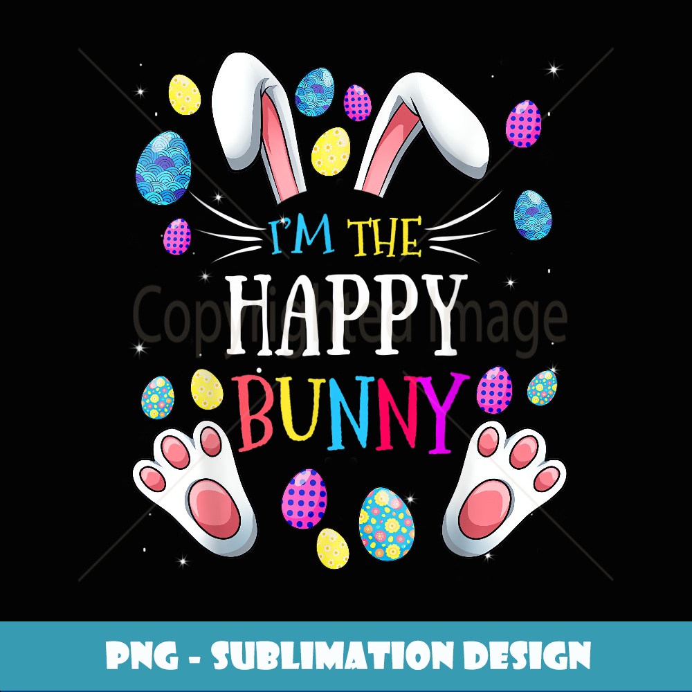 I'm The Happy Bunny Matching Family Easter Party - PNG Trans | Inspire ...