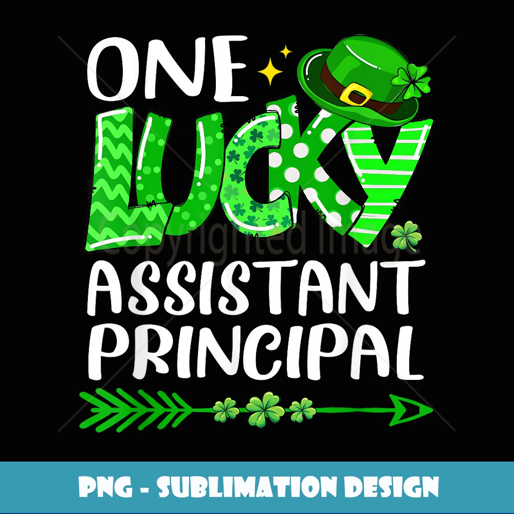 One Lucky Assistant Principal St Patrick's Day Gifts - Creat | Inspire ...