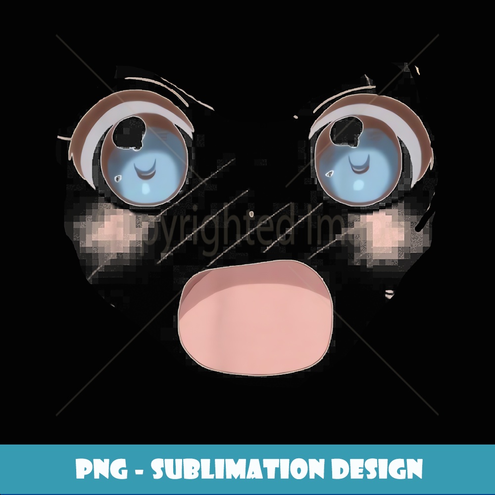 Kawaii Anime Face Weeaboo Otaku Anime T - High-Resolution PN | Inspire ...