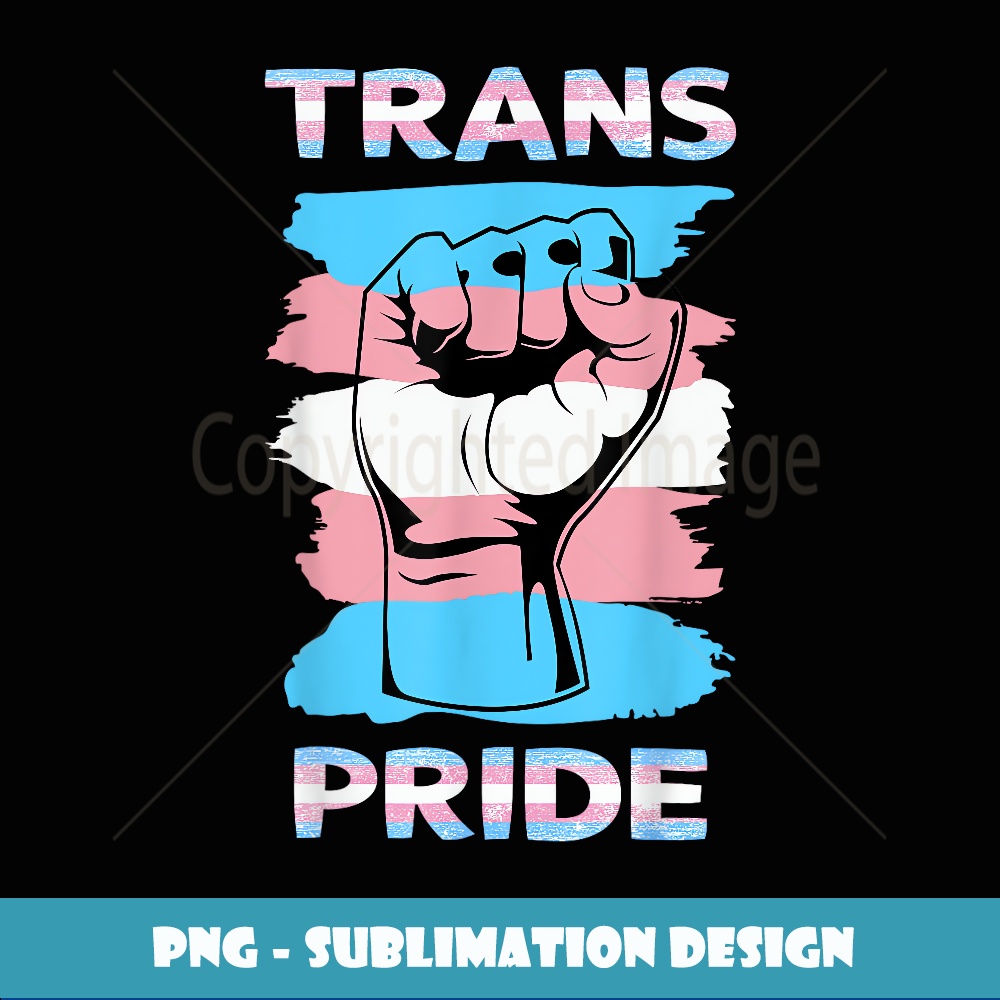 Transgender Pride Flag Trans Pride - Digital Sublimation Dow | Inspire ...