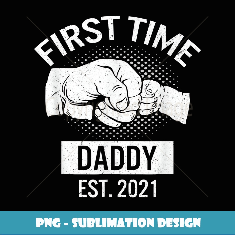 Mens First Time Daddy EST Cool New Dad Fathers Day Gift Idea | Inspire ...