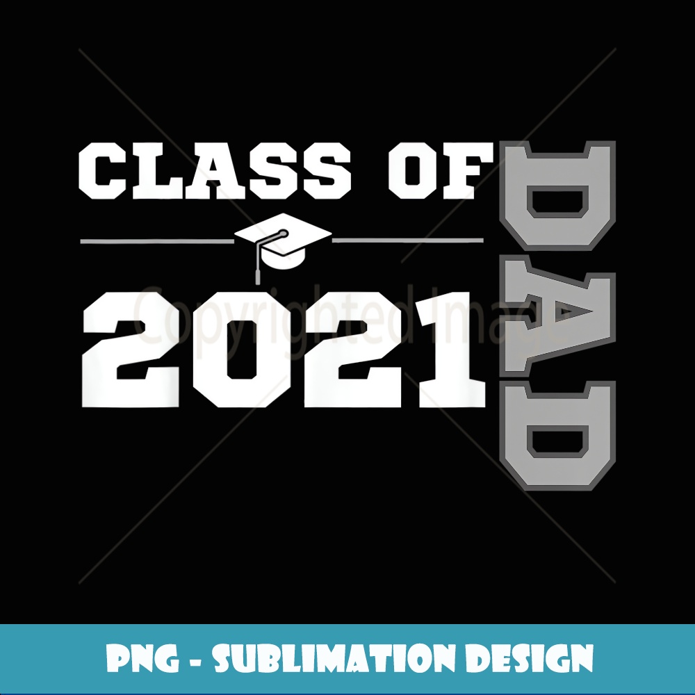 Class of Dad Proud Senior Year Graduation School Colors - Ar | Inspire ...