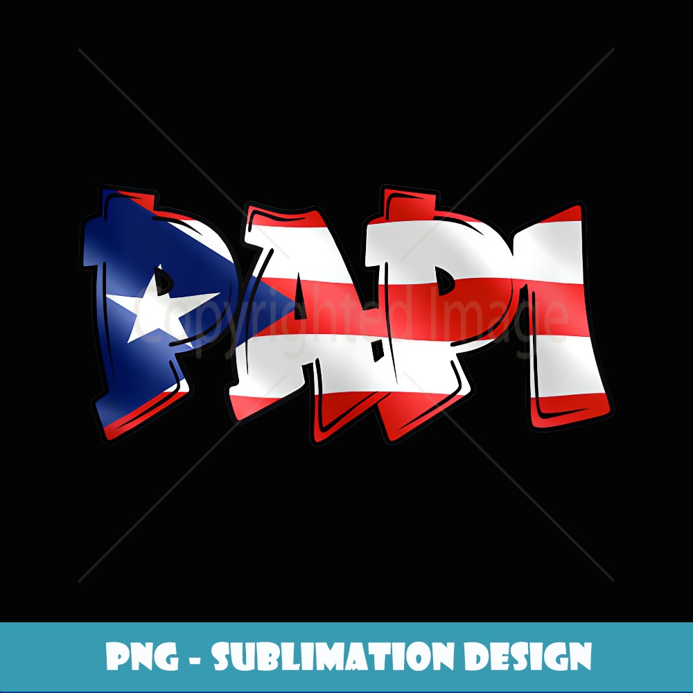 Mens Papi Puerto Rican Flag PR Pride Father Dad Boricua - Pr | Inspire ...