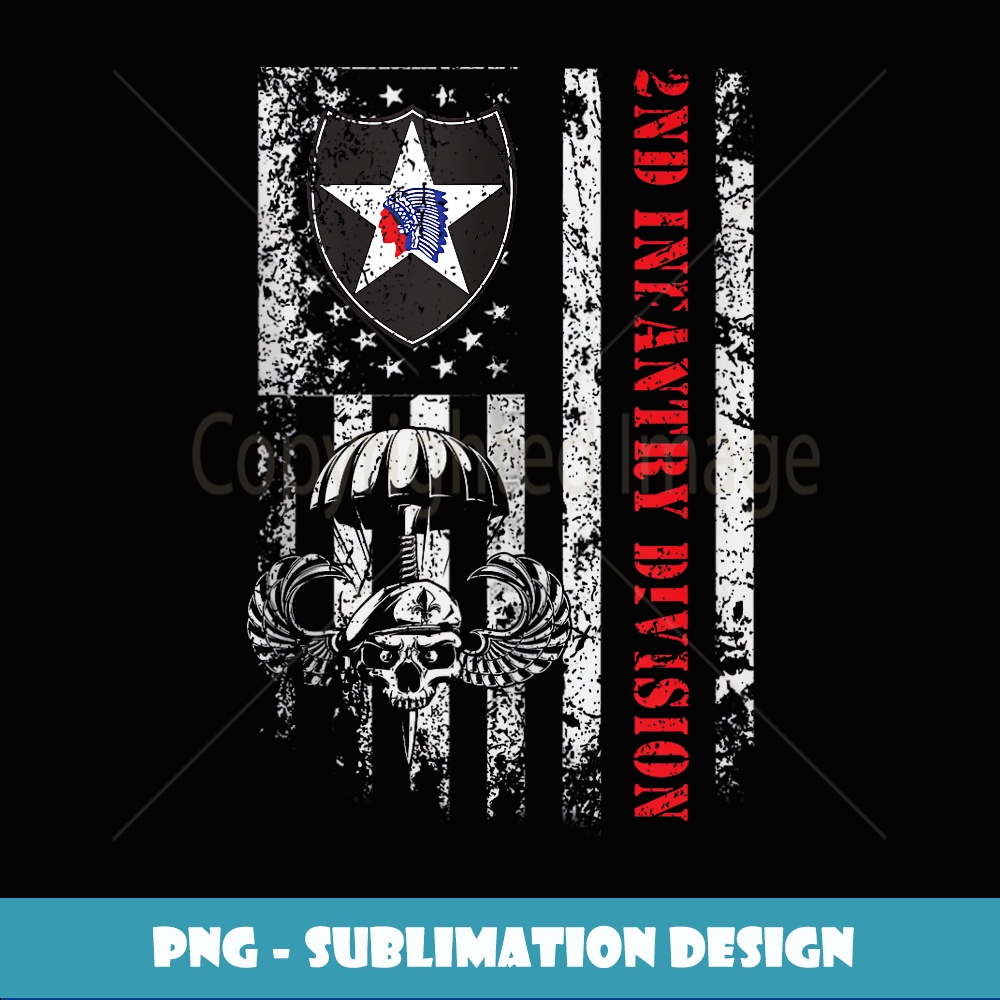 Second to None 2nd Infantry Division Flag Veterans Day - Hig | Inspire ...