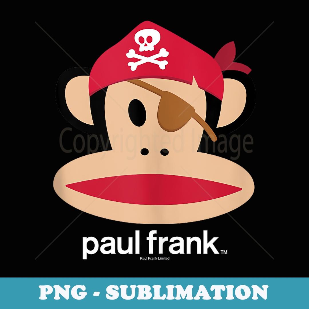 Paul Frank Halloween Julius Pirate Monkey Logo - PNG Sublima | Inspire ...