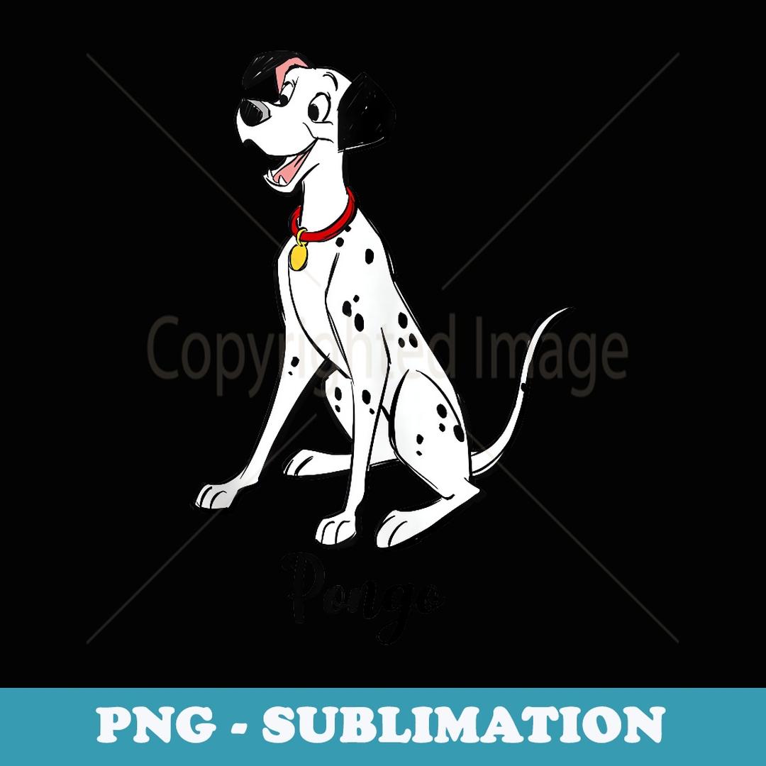 Disney 101 Dalmatians Pongo Portrait - PNG Sublimation Digit | Inspire ...