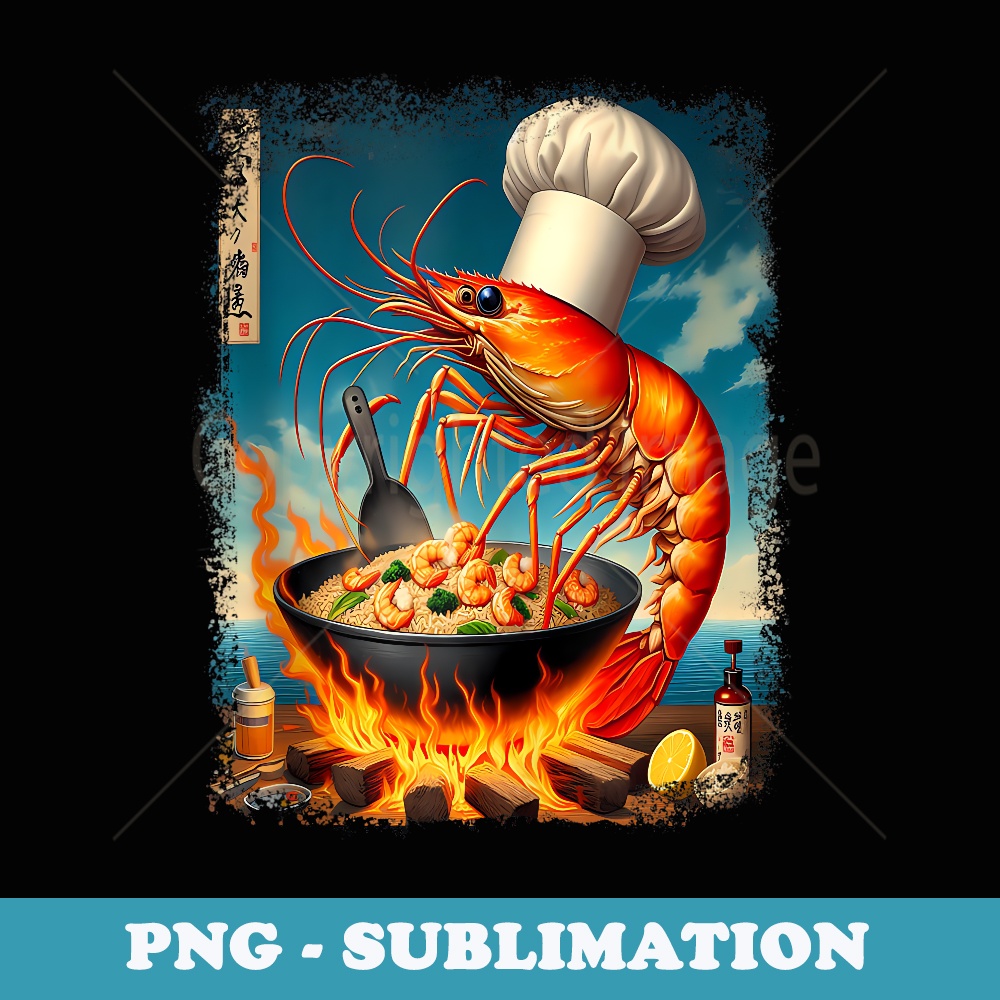 Funny Shrimp Fried This Rice Meme Painting Distressed Style | Inspire ...