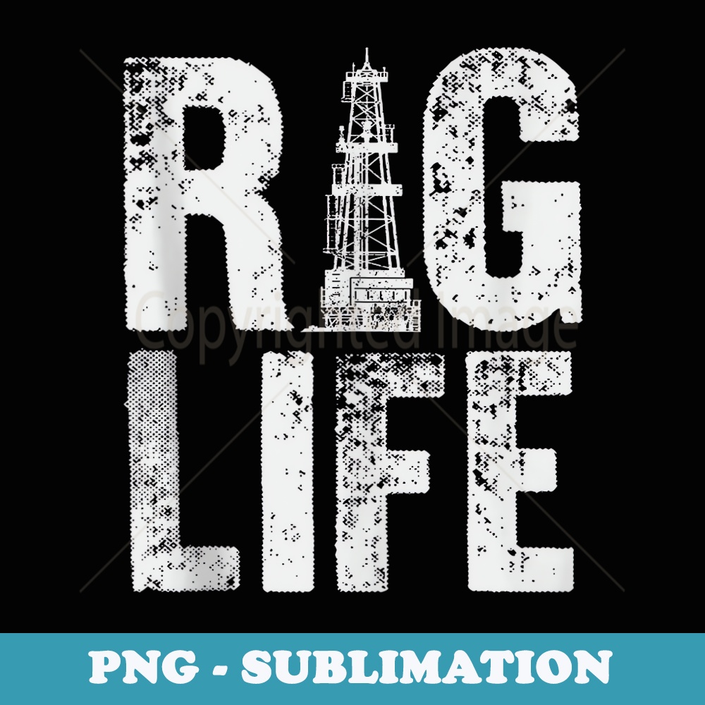 Funny Oil Rig Art For Oil Field Men Oilfield Lover Worker - - Inspire ...