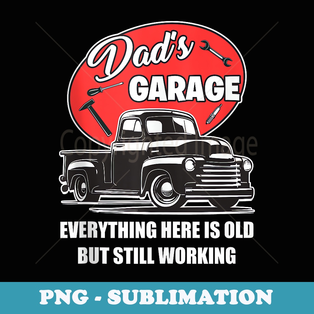 Classic Car Guy Garage Vintage Muscle Car Retro Men Mechanic | Inspire ...