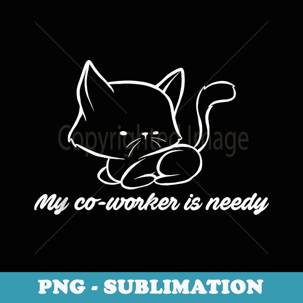Funny Cat People Who Work From Home WFH Employee Cat Lover - | Inspire ...