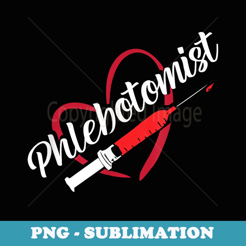 Phlebotomist Heart Syringe Veins Phlebotomy Technician - PNG | Inspire ...