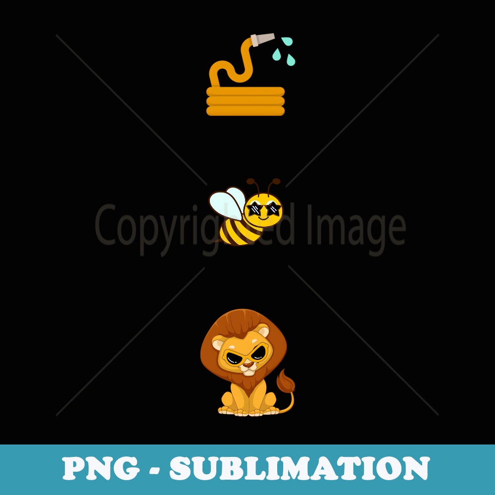 Hose Bee Lion Icons Funny Hoes Be Lying Pun Intended - Uniqu | Inspire Uplift