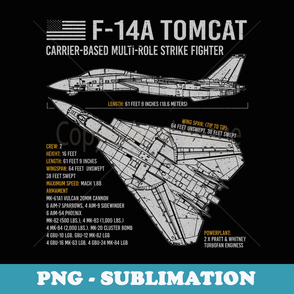 F-14 Tomcat F14 Aircraft Airplane Blueprint Facts - Decorati | Inspire ...