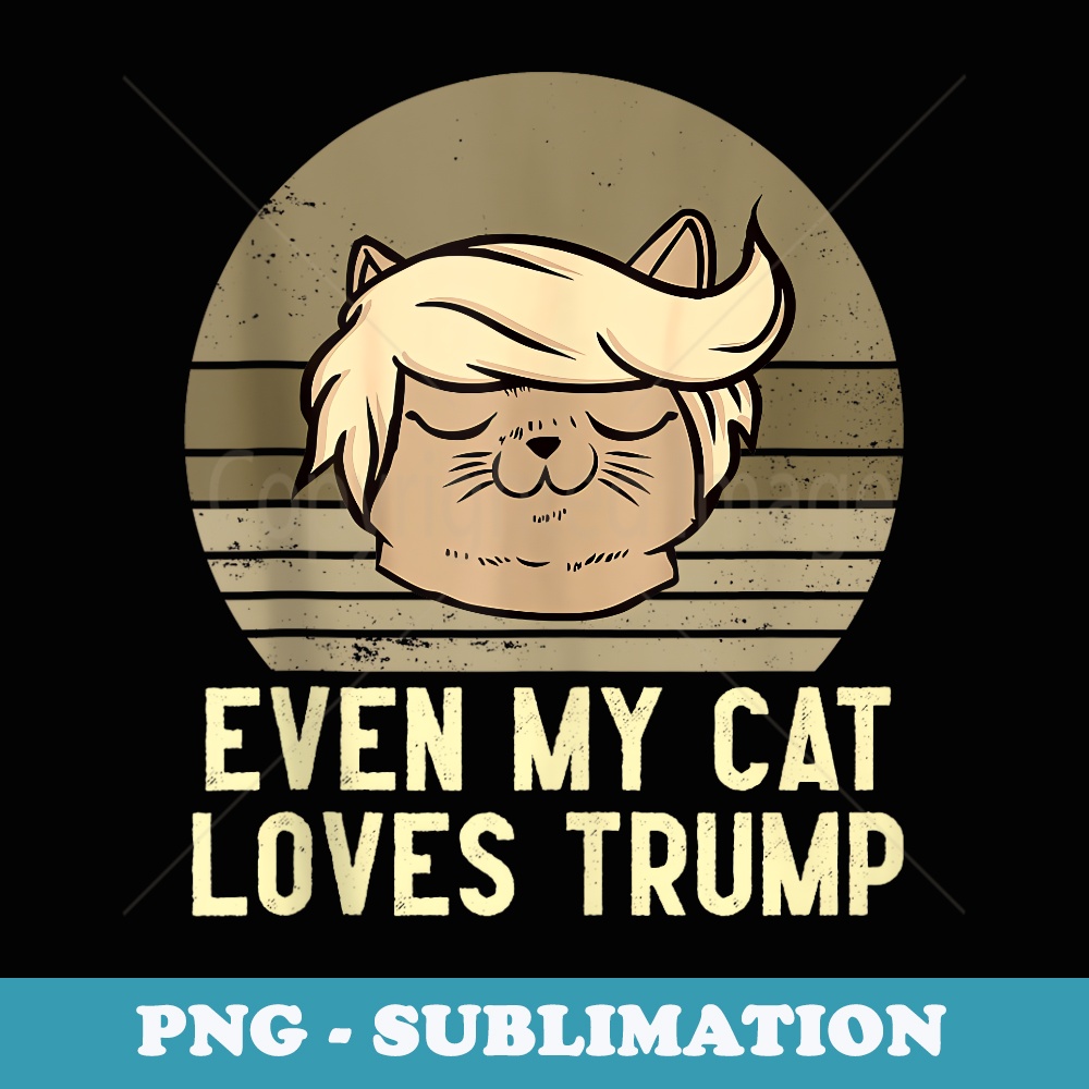 funny even my cat loves donald trump quote cats lovers trump | Inspire ...