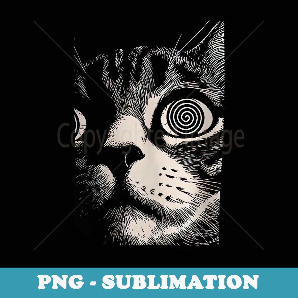 Psychedelic Cat Gothic Dark Aesthetic Crust Punk Grunge - Re | Inspire ...