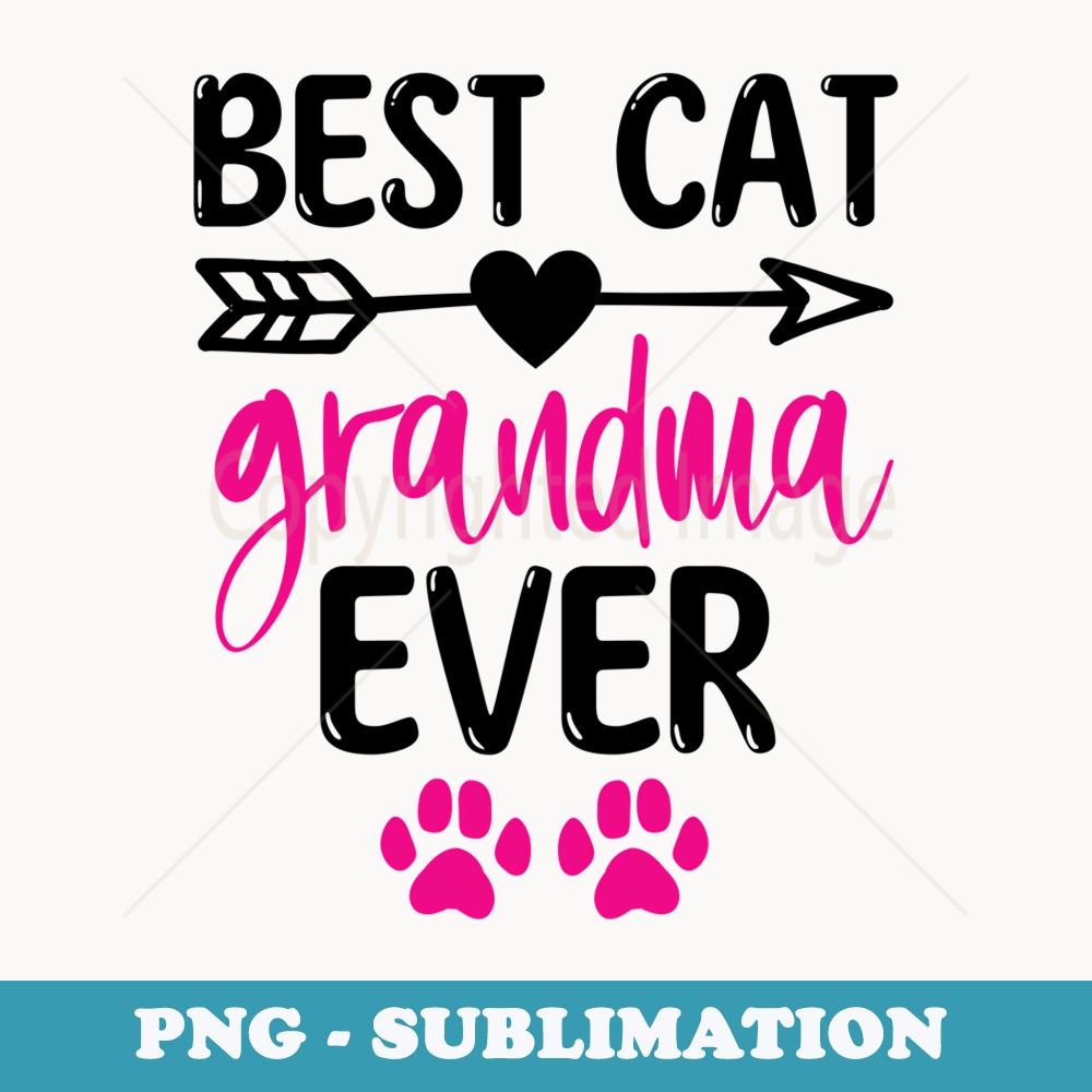 Best Cat Grandma Ever Cute Cats Owners Presents for Grandmas | Inspire ...