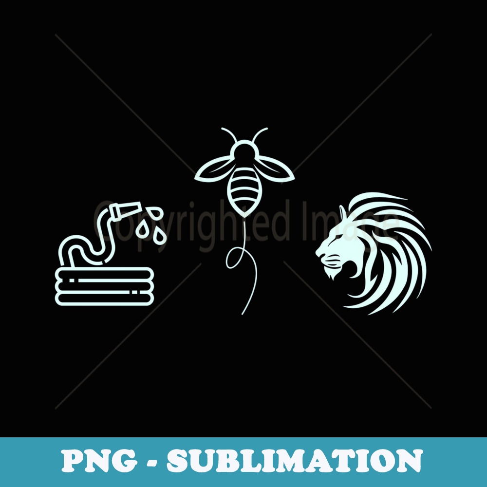Hose Bee Lion Icons Funny Hoes Be Lying Pun Intended - PNG S | Inspire Uplift