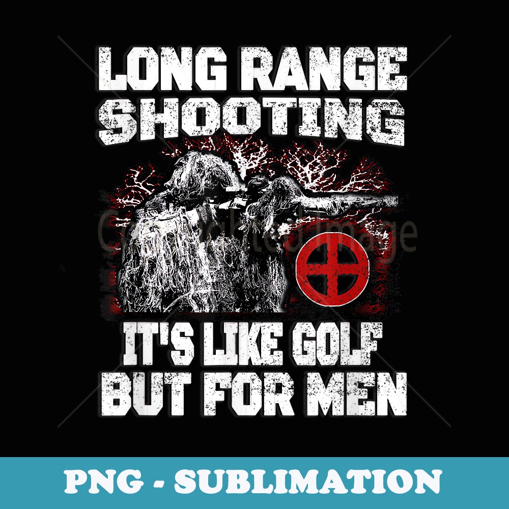 Funny Sniper s Long Range Shooting - Elegant Sublimation PNG | Inspire ...