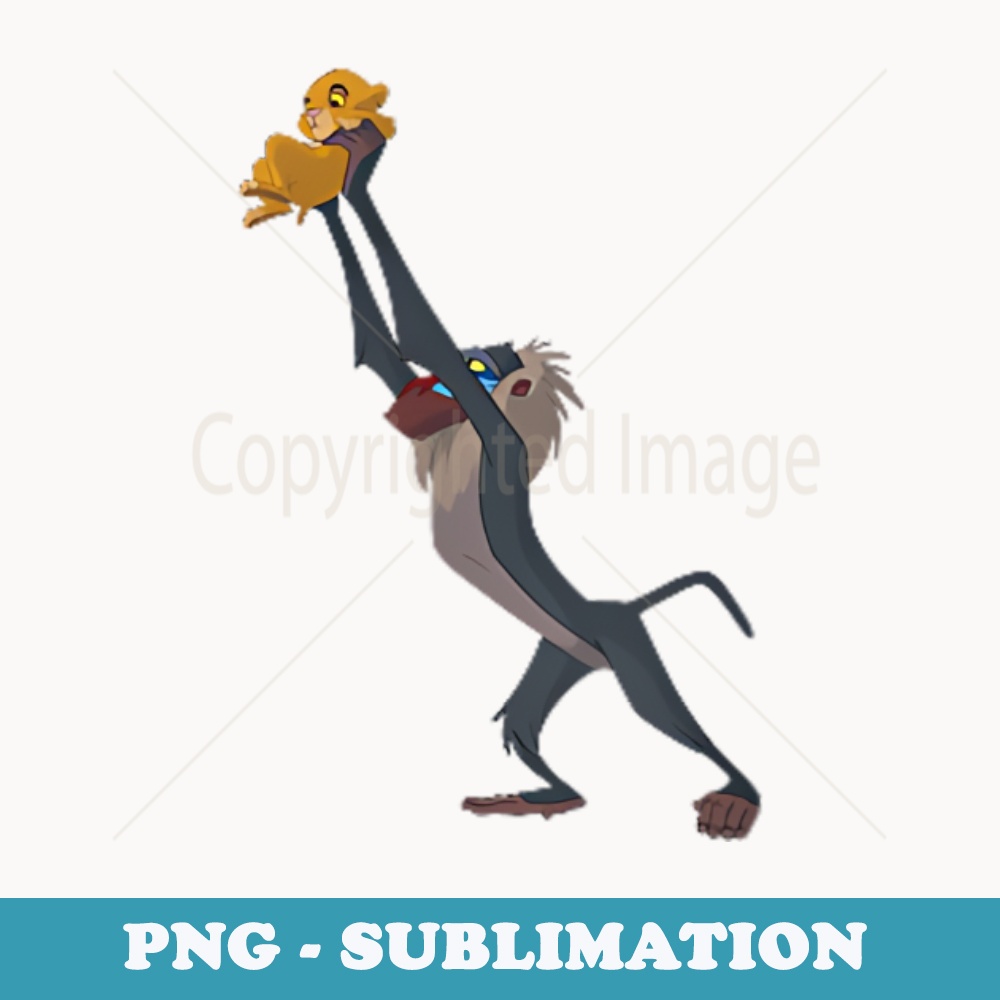 Disney The Lion King Rafiki Simba Lift Left Chest - Modern S | Inspire ...