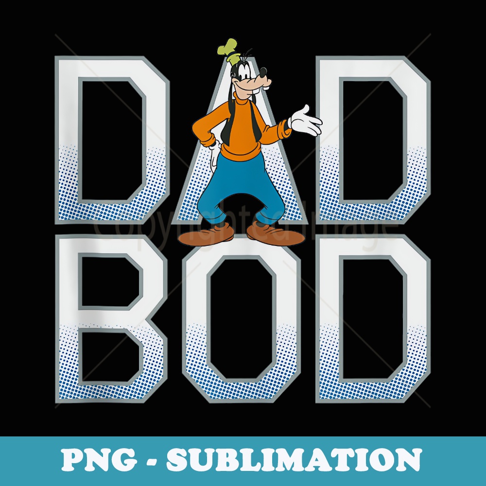 Disney Goofy Dad Bod - Sublimation PNG File | Inspire Uplift
