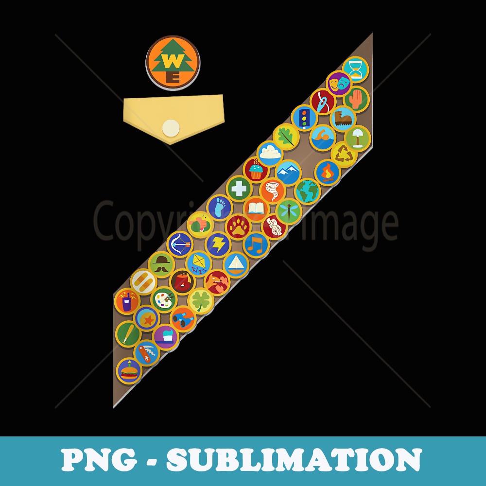 Disney Pixar Up Russel Badges Chest Patch - Modern Sublimati | Inspire ...