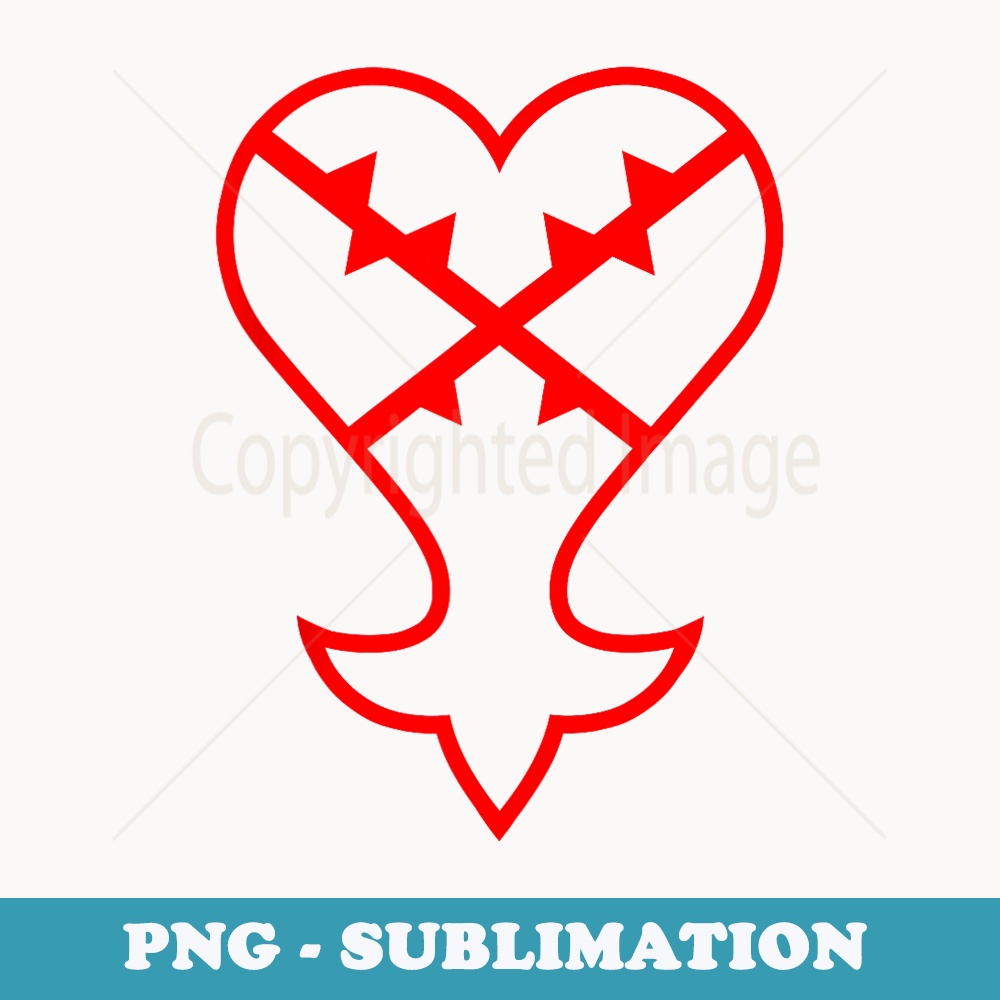 Disney Kingdom Hearts Heartless Symbol - Signature Sublimati | Inspire ...