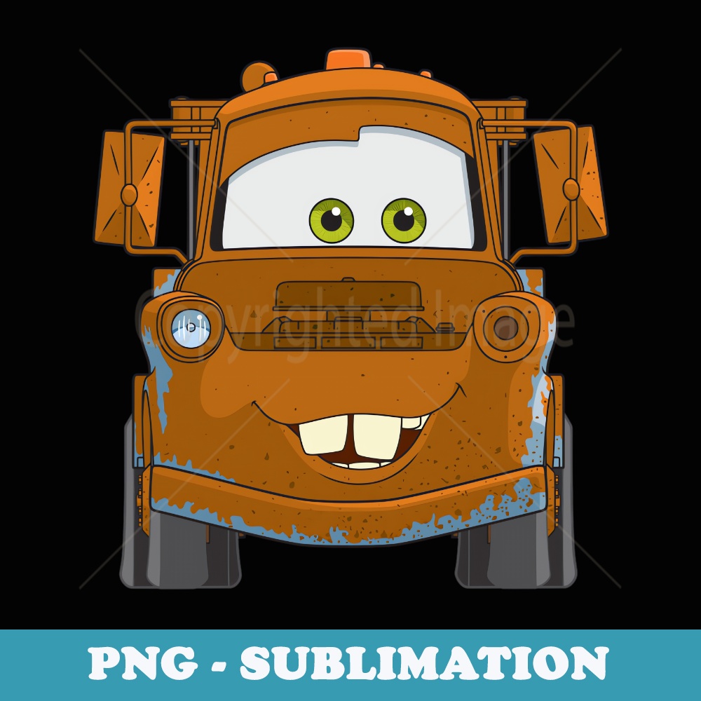 Disney Pixar Cars Mater Big Truck Face - Decorative Sublimat | Inspire ...