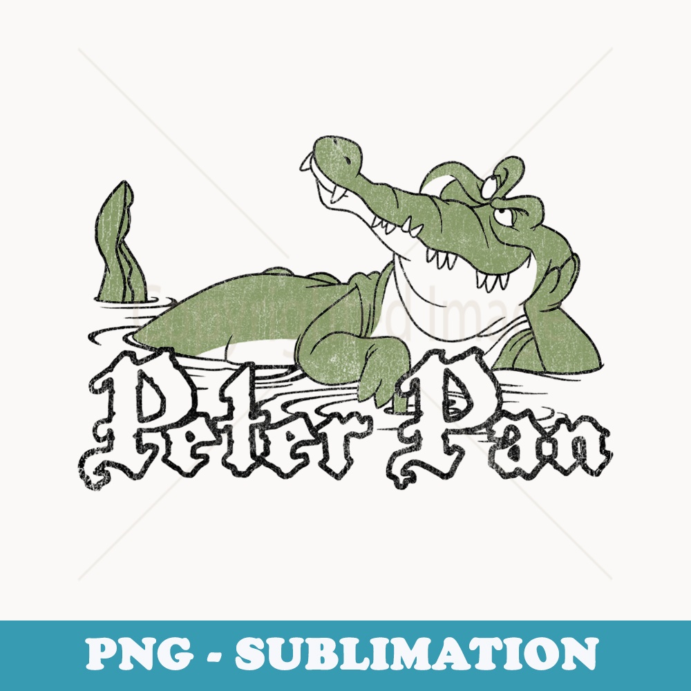Disney Peter Pan Tick-Tock The Crocodile - Digital Sublimati | Inspire ...