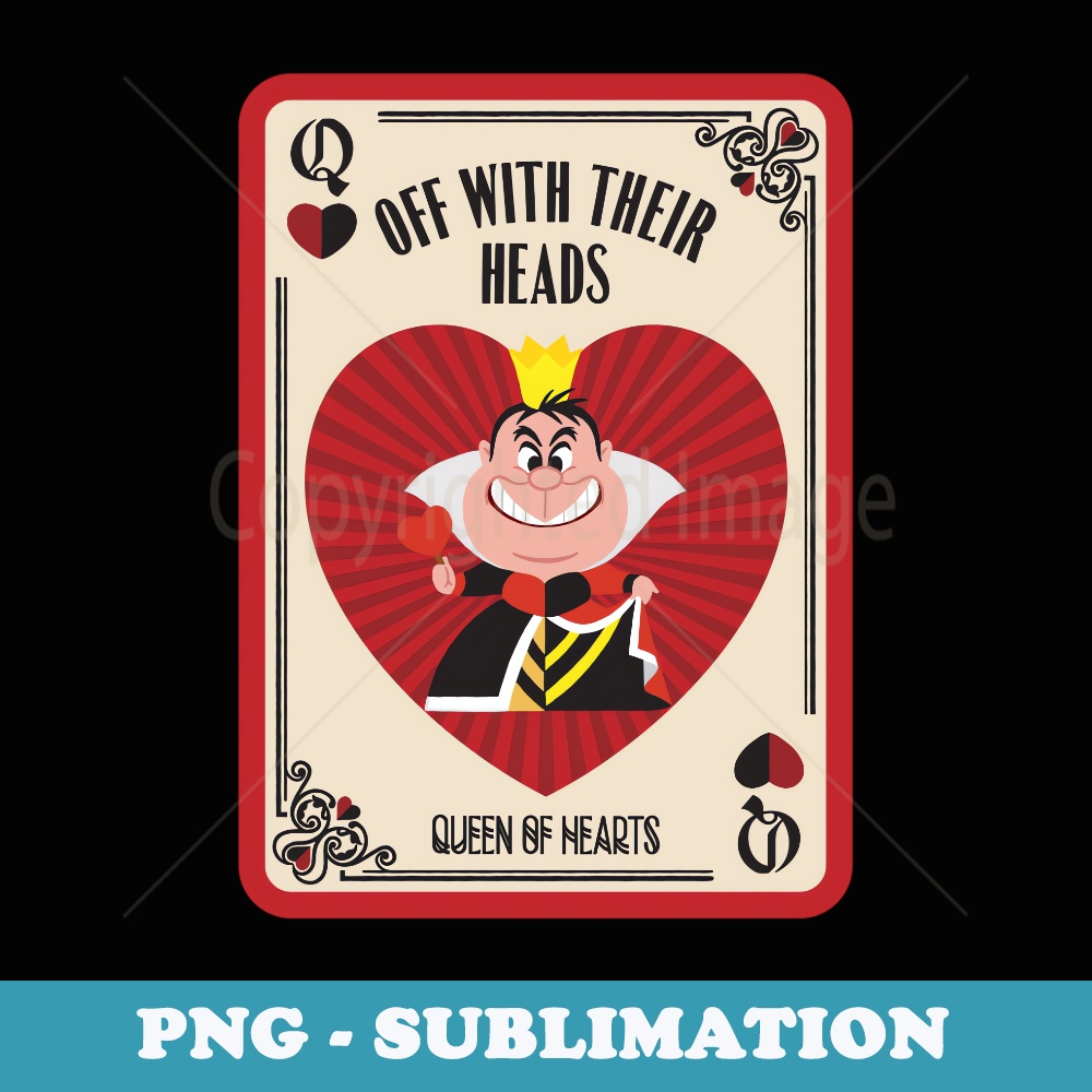 Disney Villains The Queen of Hearts Off With Their Heads - M | Inspire Uplift