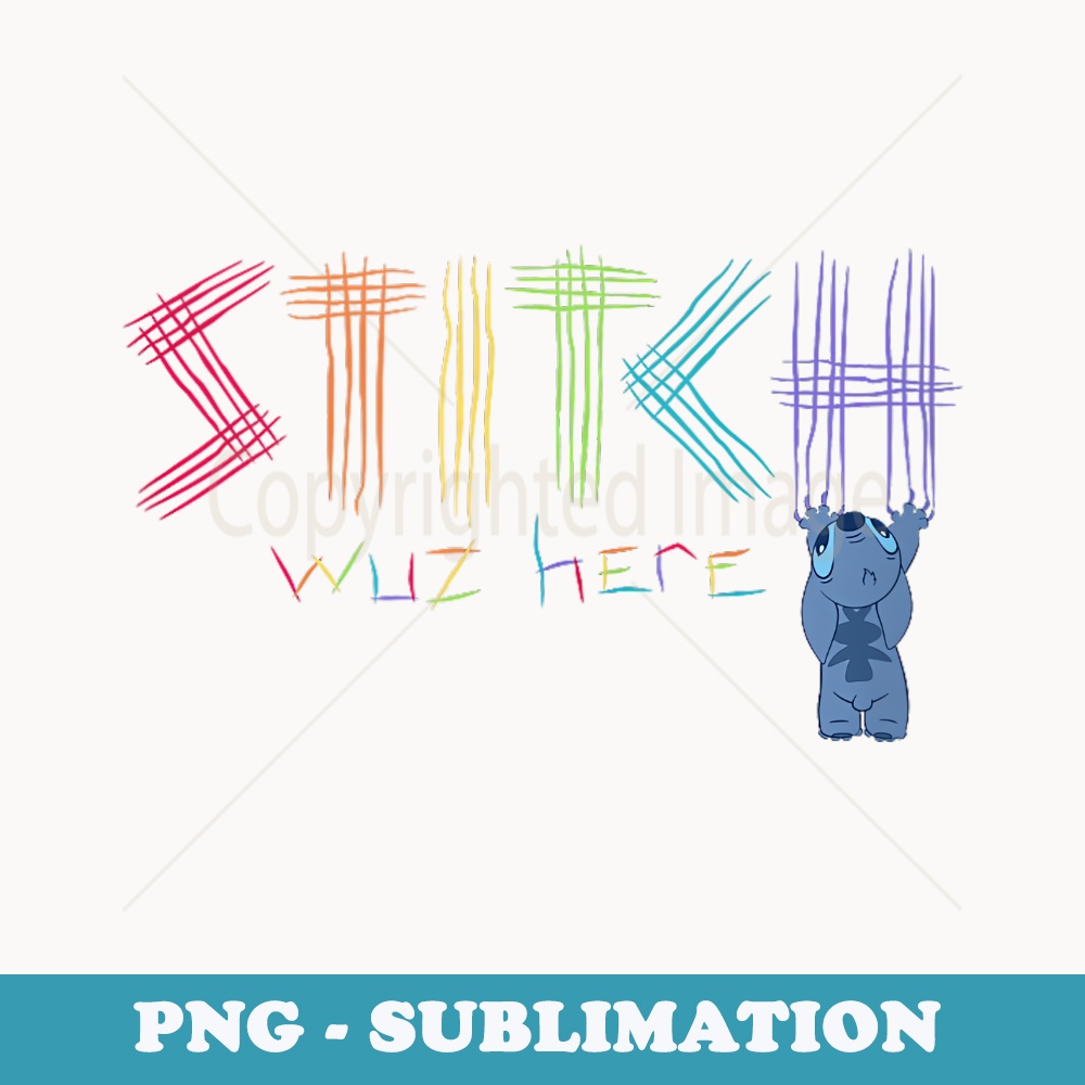 Disney Lilo & Stitch Rainbow Stitch Was Here Pride Scratch - | Inspire ...