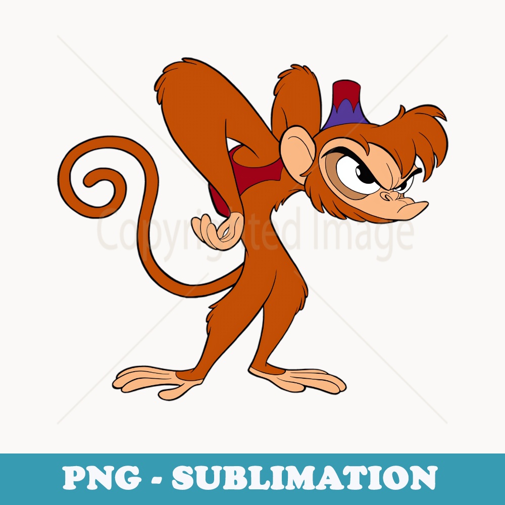 Disney Aladdin Angry Abu 90s - Signature Sublimation PNG Fil | Inspire ...
