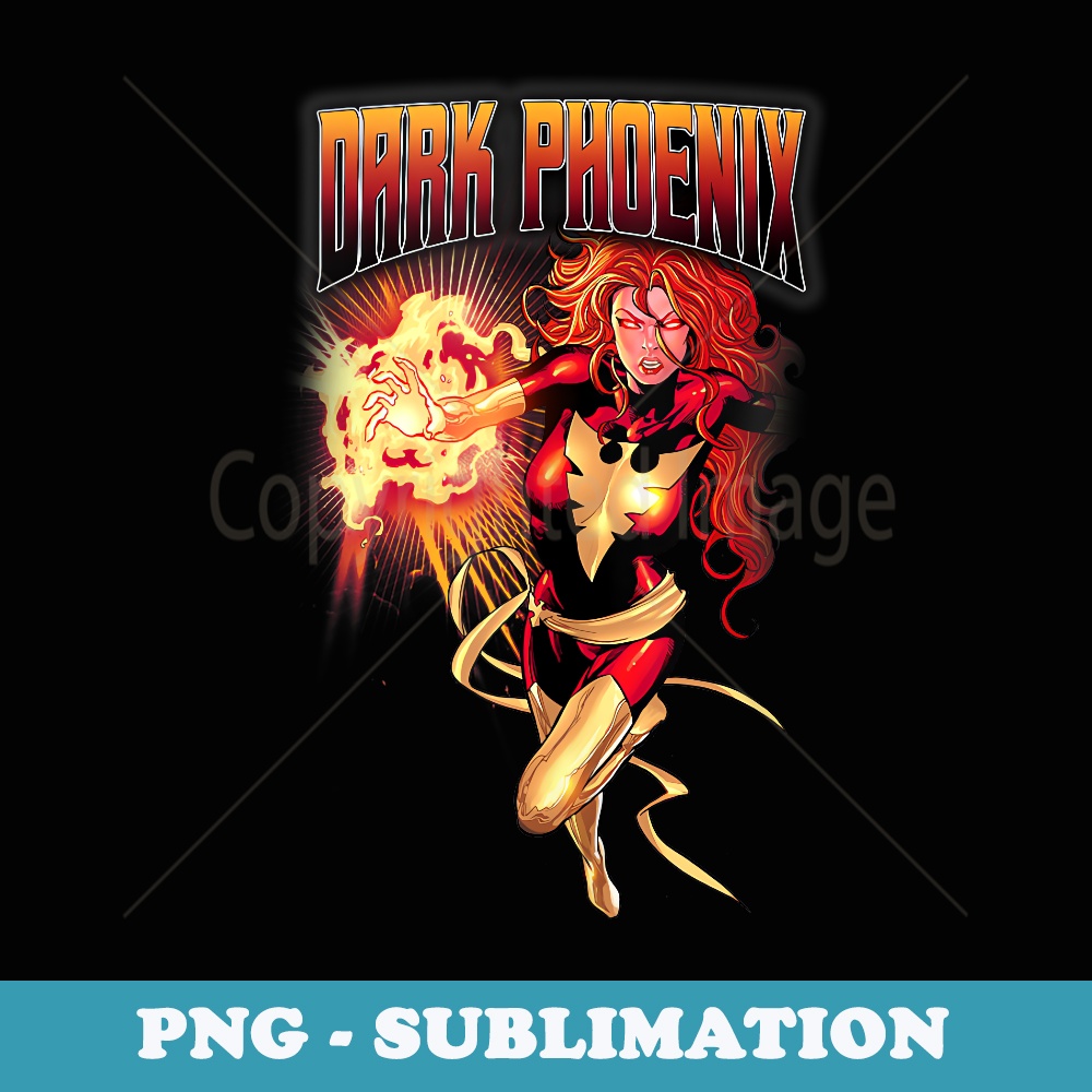 Marvel X-Men Dark Phoenix Evil Jean Grey Shot - PNG Transpar | Inspire ...