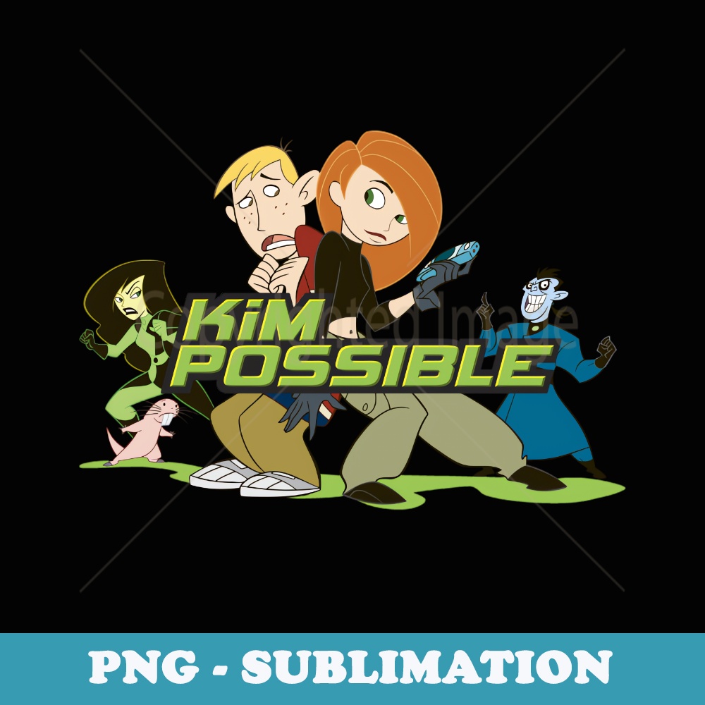 Disney Kim Possible Group Logo - Decorative Sublimation PNG | Inspire ...