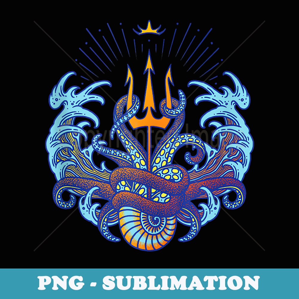 Disney Villains Ursula Triton Symbol - Instant Sublimation D | Inspire ...