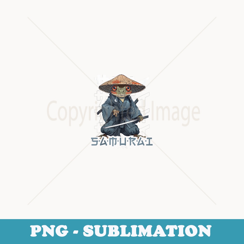 Japanese Frog Samurai Warrior Ukiyo Toad Sensei Samurai - Ex | Inspire ...