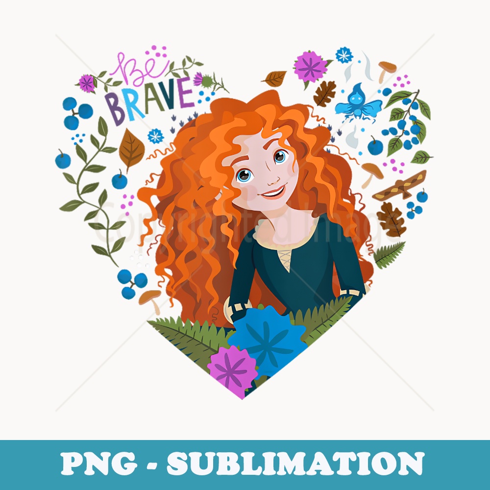 Disney Princess Merida Be Brave - Signature Sublimation PNG | Inspire ...