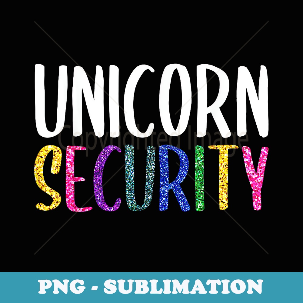 Halloween Dad Mom Daughter Adult Costume, Unicorn Security - | Inspire Uplift