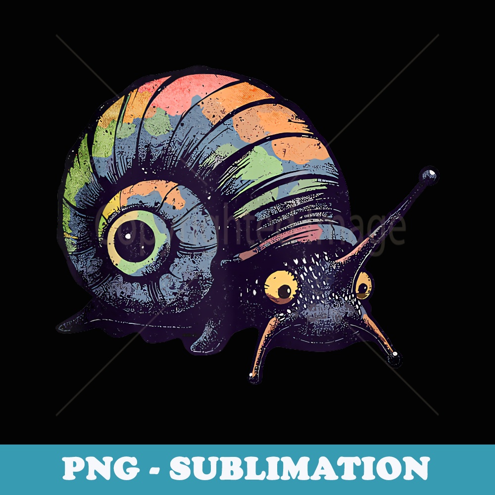 90s Anime Alien Gastropod Snail Pastel Hue Snailien Graphic | Inspire ...