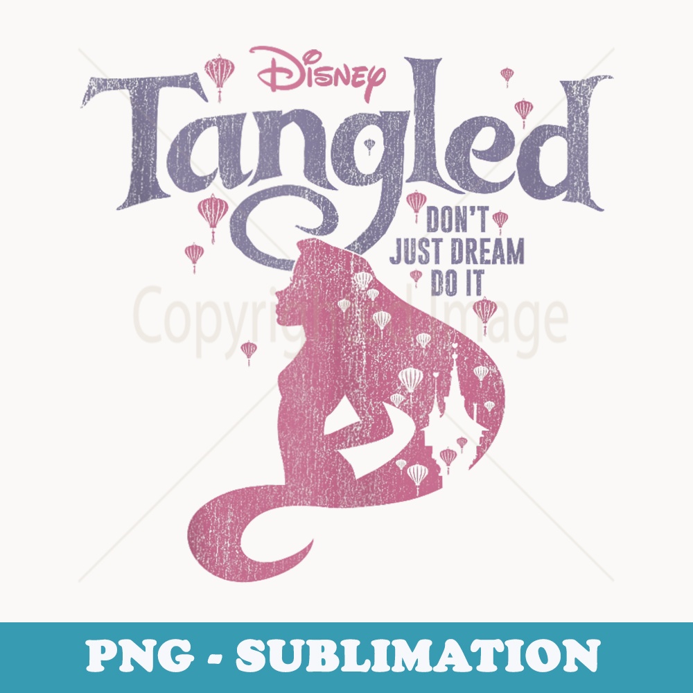 Disney Tangled Rapunzel Dont Just Dream It Silhouette - Prem | Inspire ...