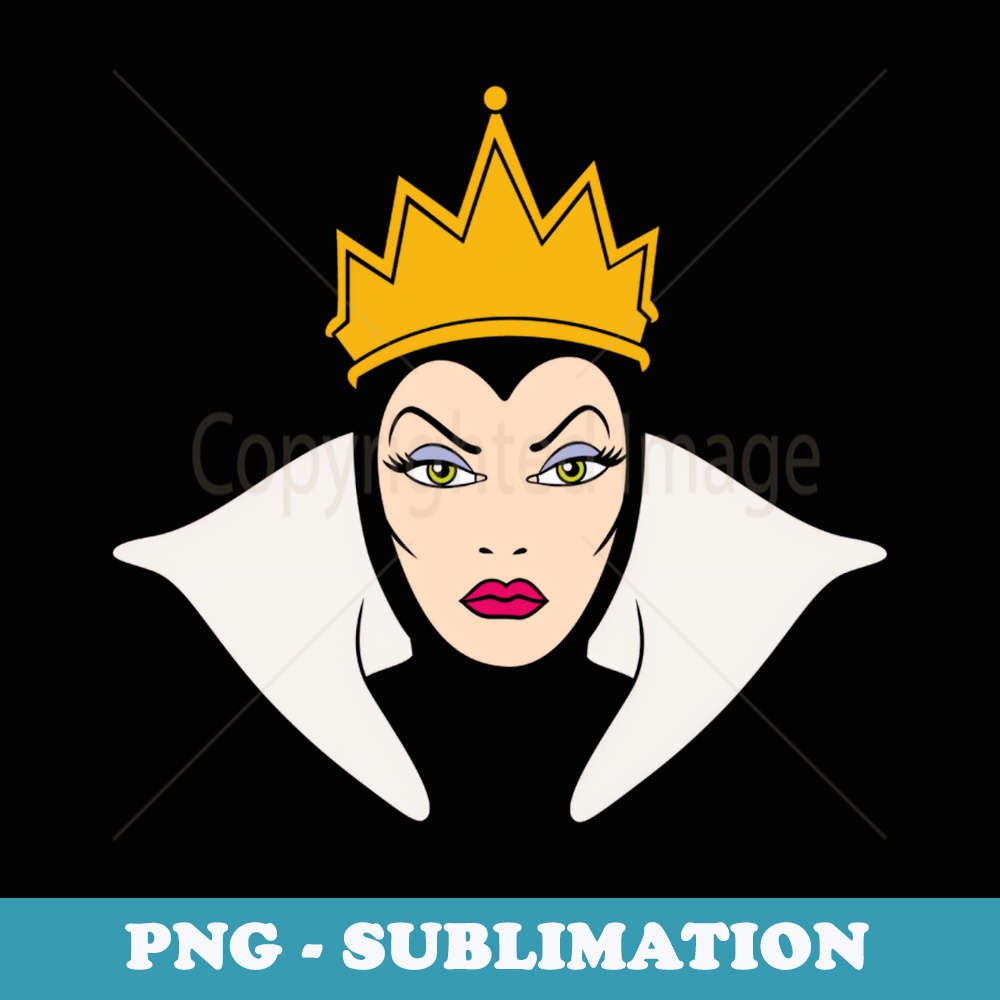 Disney Villains The Evil Queen Big Face - PNG Transparent Su | Inspire ...