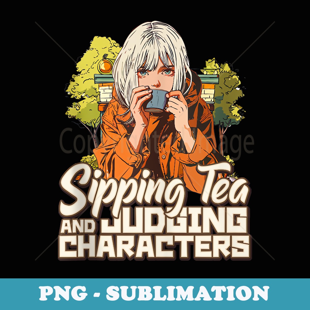 Anime Series Sipping Tea And Judging Characters Anime Fans - | Inspire ...