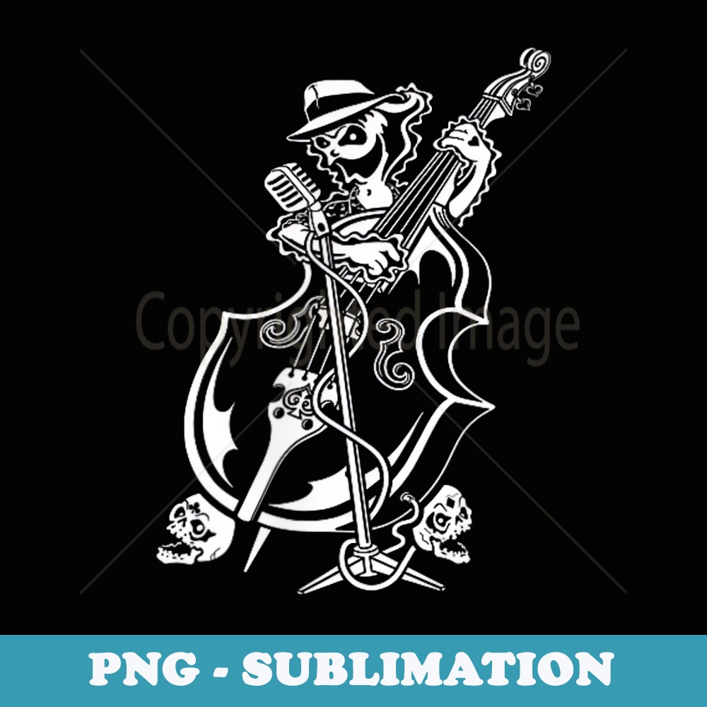 Rockabilly Upright Bass Psychobilly Bassist Stand-Up Bass - | Inspire ...