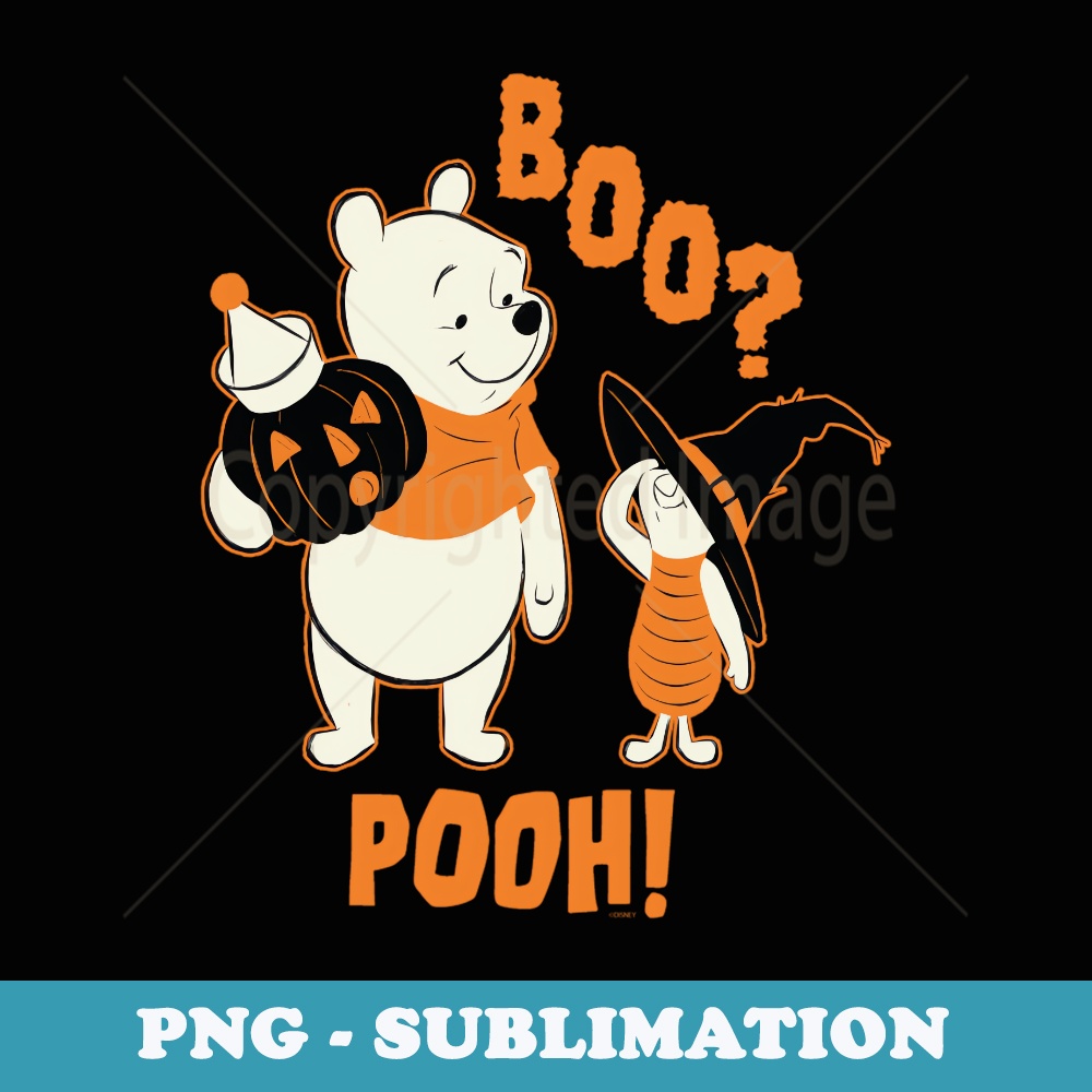 Disney Winnie the Pooh Boo Pooh Halloween - Instant PNG Subl | Inspire ...