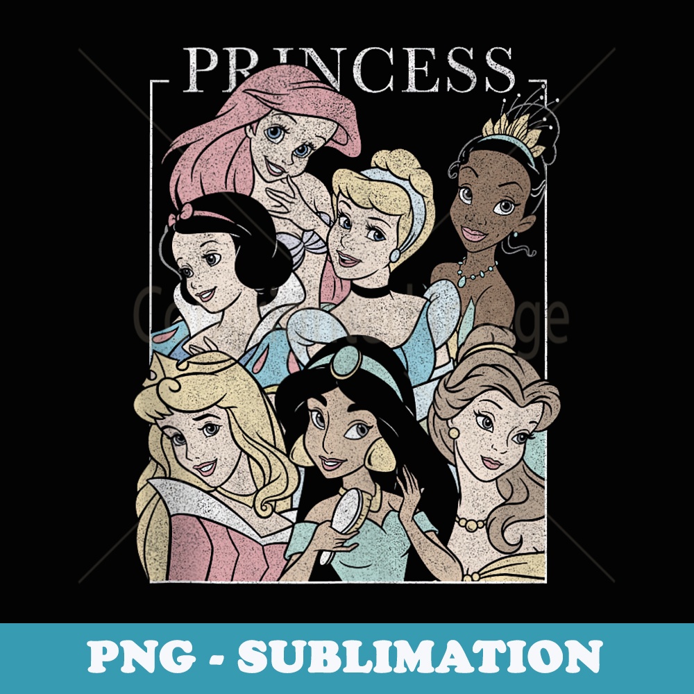 Disney Princesses Group Princess Portrait Cover - Artistic S | Inspire ...