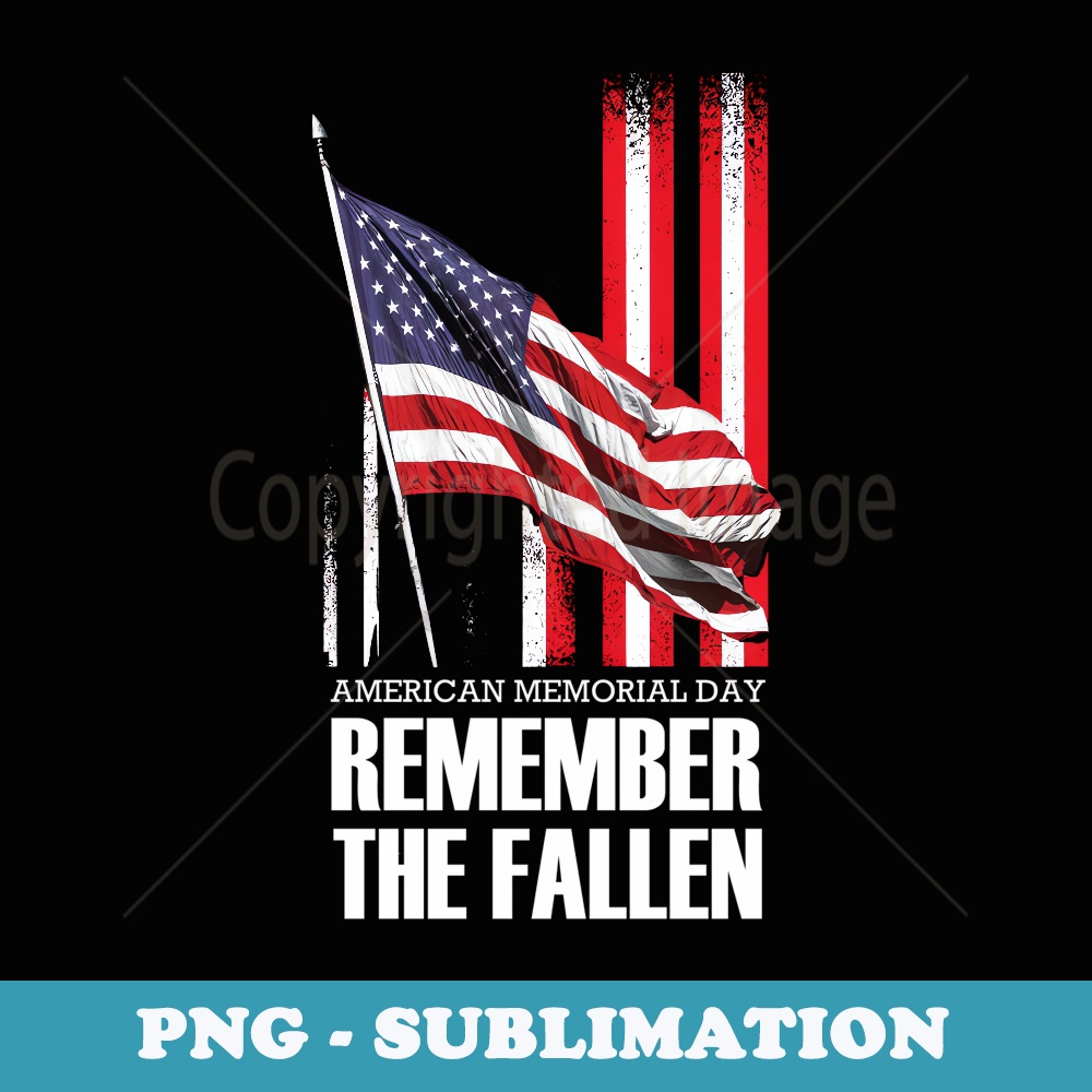 American Memorial Day Remember The Fallen USA Flag - Creativ | Inspire Uplift