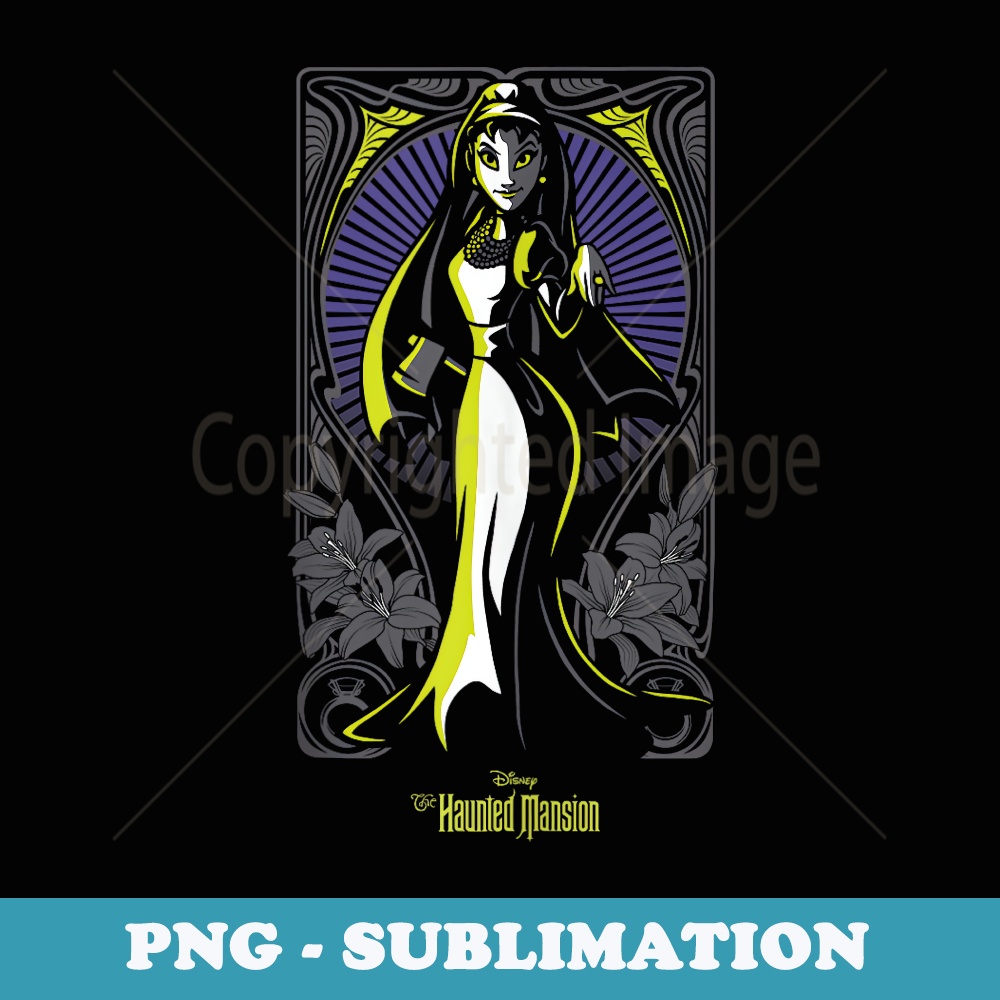 The Haunted Mansion Axe Wielding Bride Nouveau Portrait - In | Inspire ...